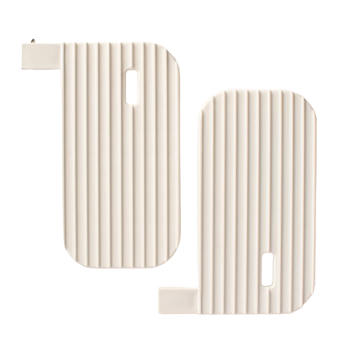 Monkey Mum® Bed Rail Plastic End Pieces for L-Shaped Legs :: Monkey Mum