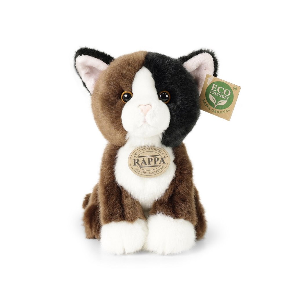 Rappa Plush calico cat 18 cm ECO-FRIENDLY :: Monkey Mum