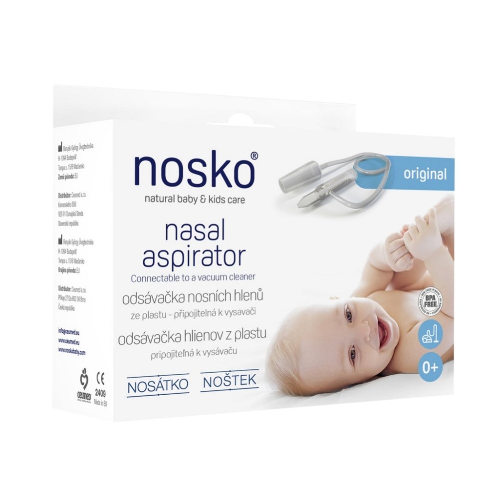 NOSKO Nasal aspirator Nasal plastic 0m+ :: Monkey Mum