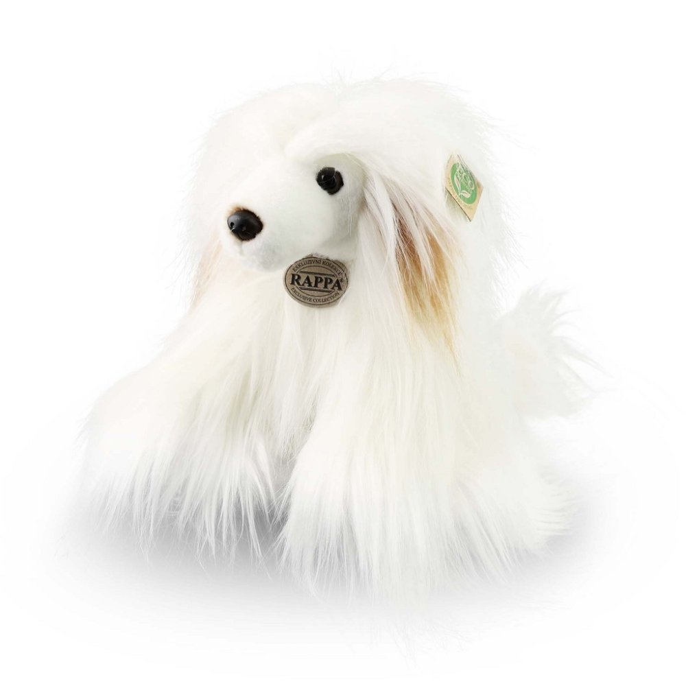 Rappa Chinese Crested Dog Powderpuff Plush Toy 30 cm ECO-FRIENDLY ...