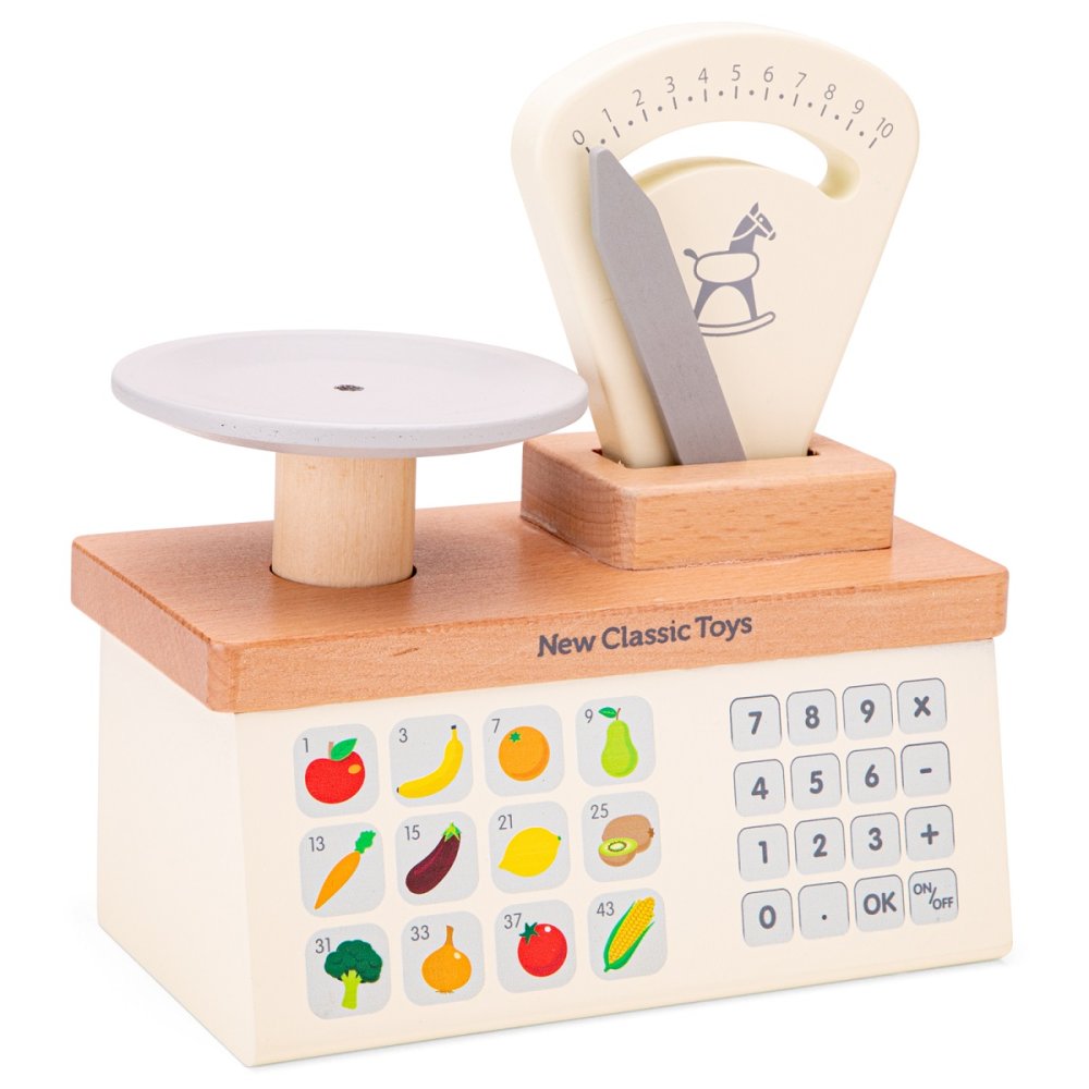 Children's Wooden Weighing Scales :: Monkey Mum