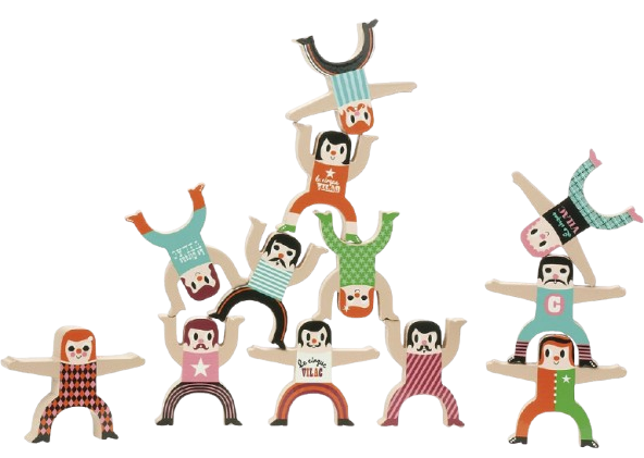 Juguetes de habilidades motoras y equilibrio - Surikata - panda ...