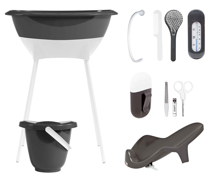 LUMA Bathing set Dark Grey :: Monkey Mum