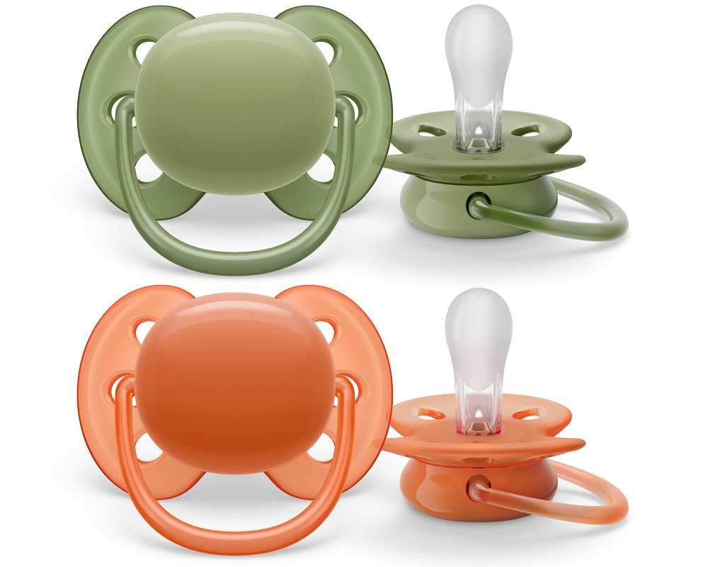Philips AVENT Pacifier Ultrasoft Premium neutral 18m+, 2 pcs :: Monkey Mum