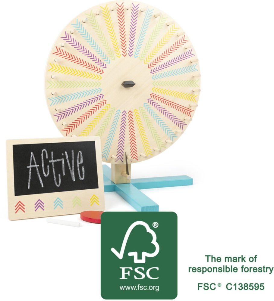 Small Foot Wheel of Fortune Active damaged packaging :: Monkey Mum