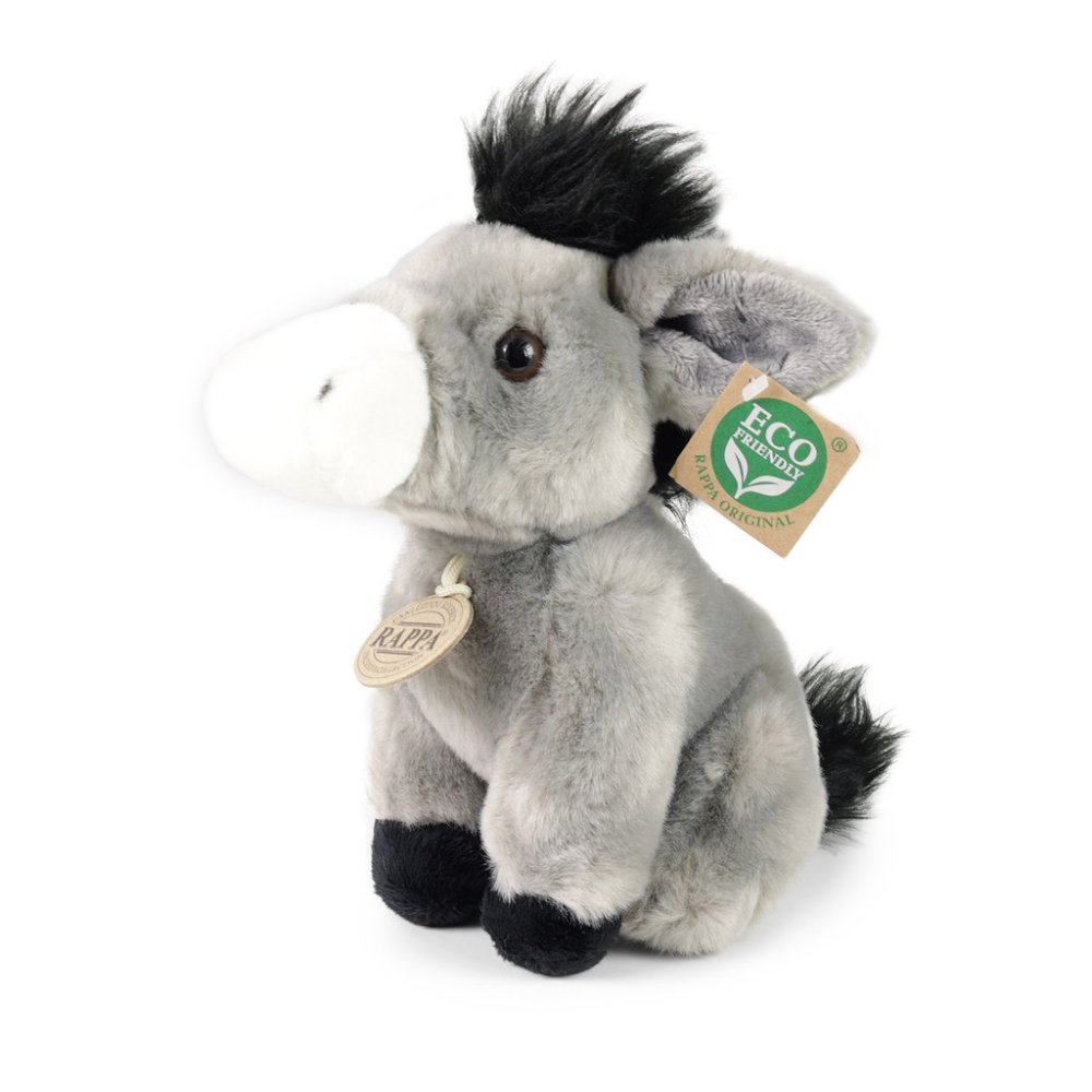 Rappa Burro de peluche sentado 18 cm ECO-FRIENDLY :: Monkey Mum